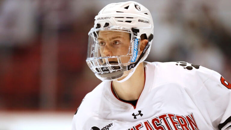 Northeastern’s Tyler Madden signs three-year deal with the Kings