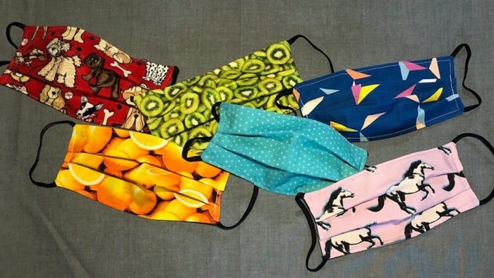 How to make your own mask, with or without a sewing machine