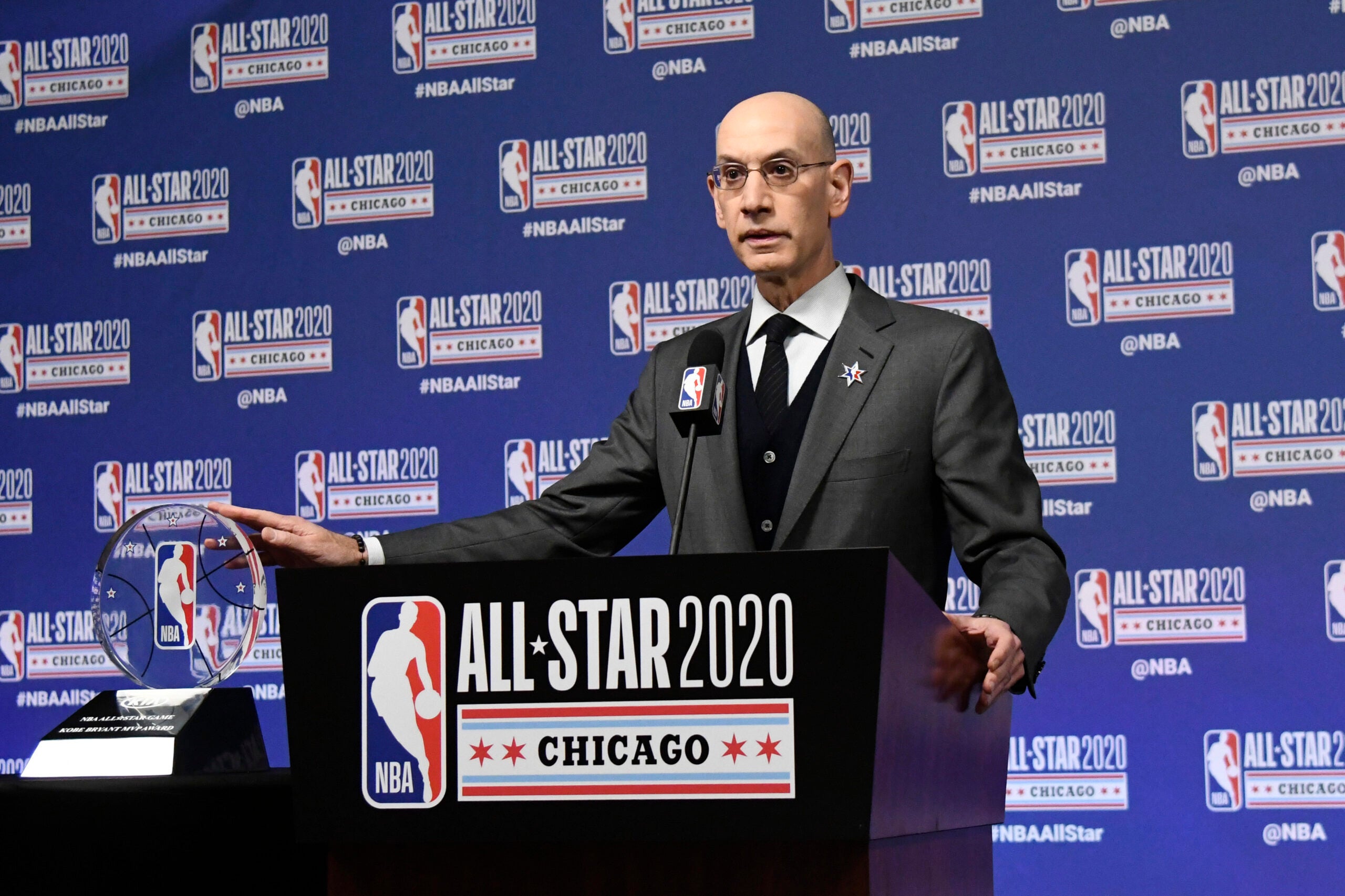 Adam Silver says NBA will consider many ideas if play can resume