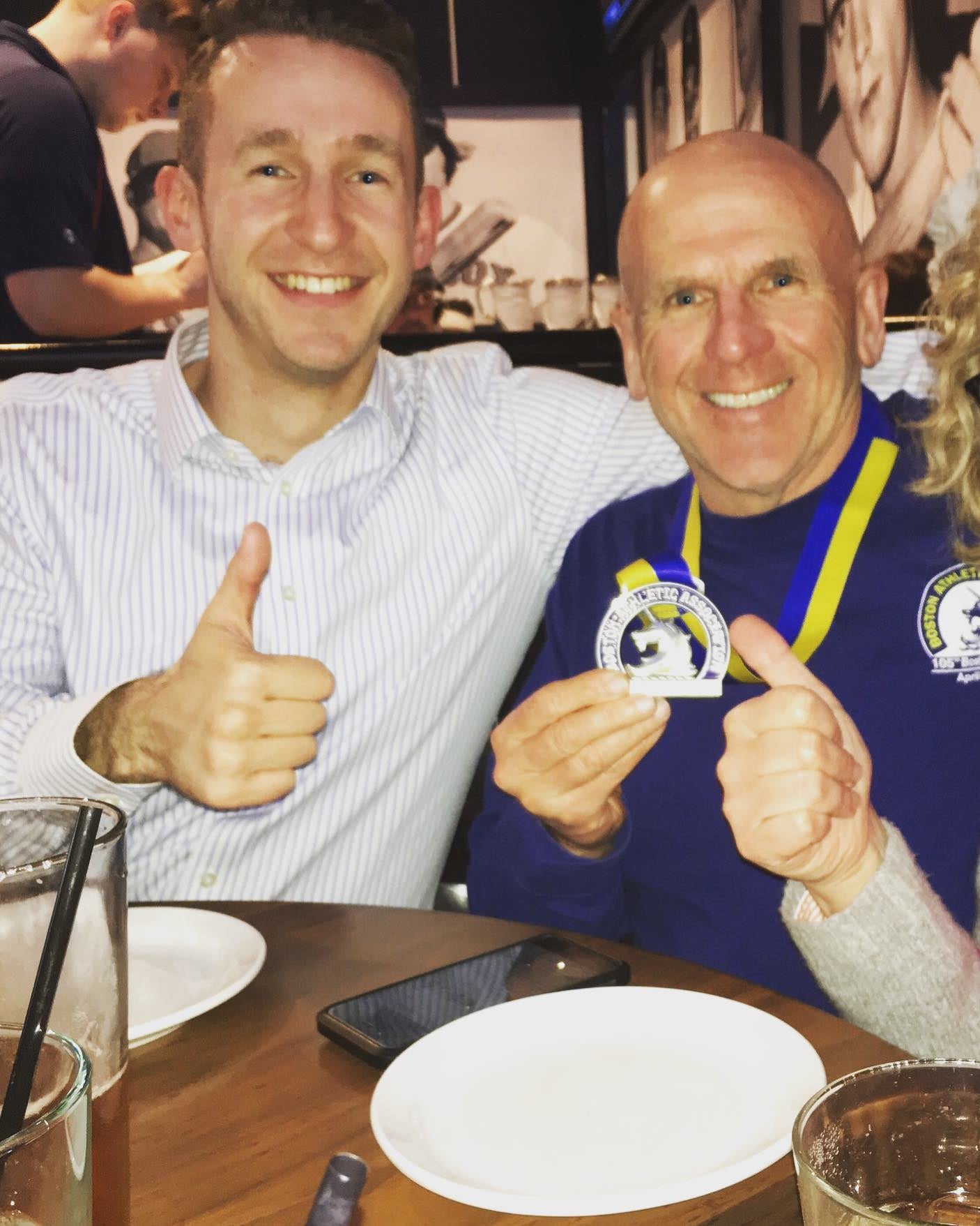 Zach Gorman is running his first Boston Marathon with his father, who's ...