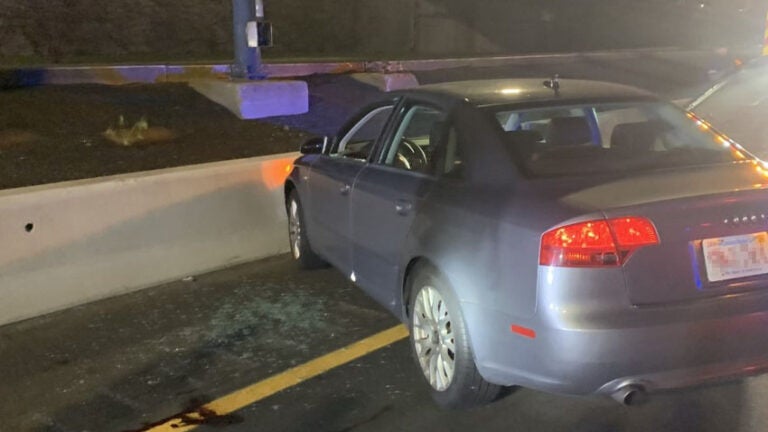 ER nurse headed home from work helps save man involved in crash on I-93