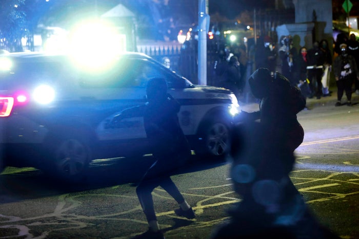 These photos show the chaotic scene in downtown Boston following a day ...