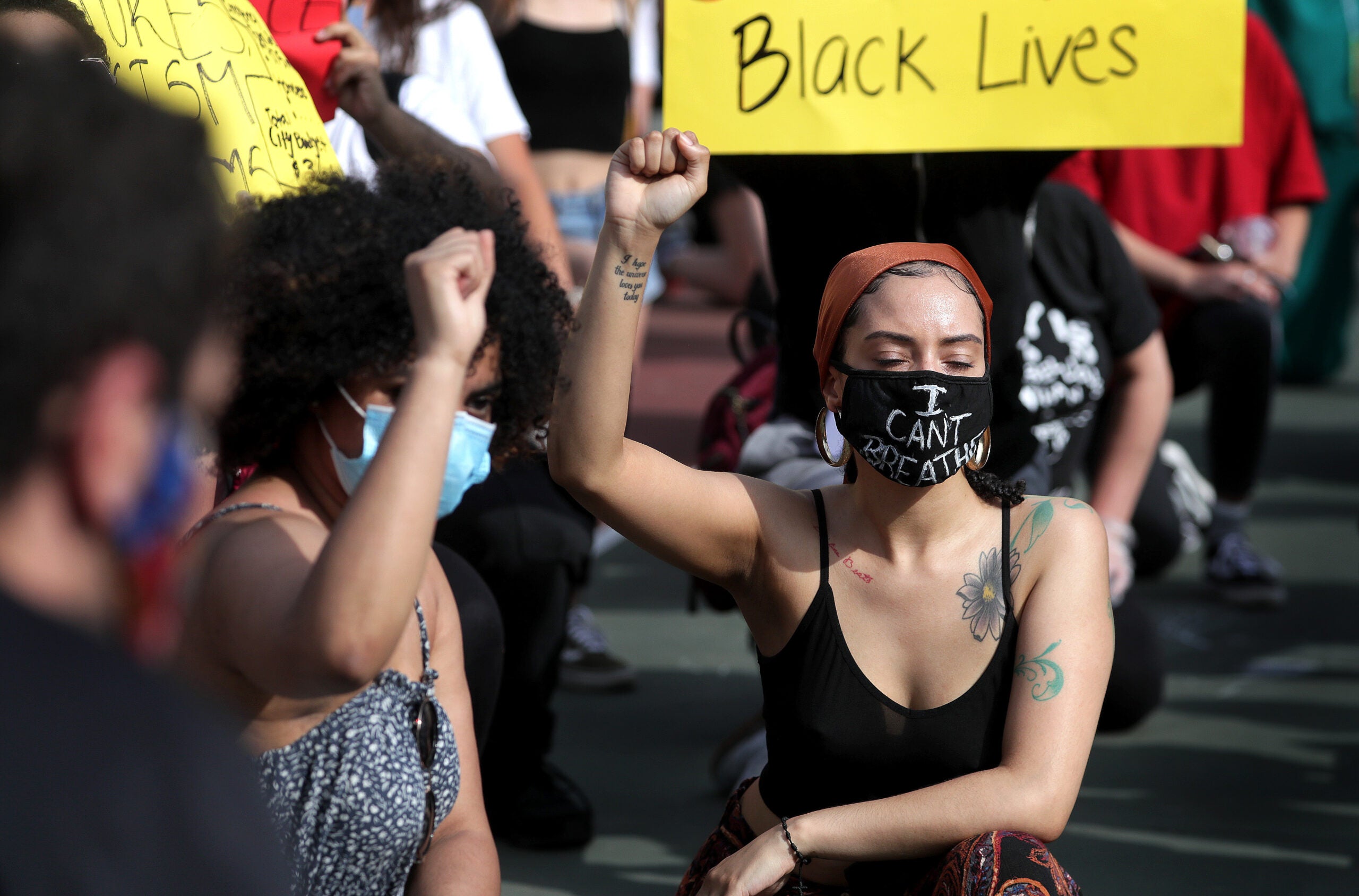 Photos: Boston protesters call for justice for George Floyd