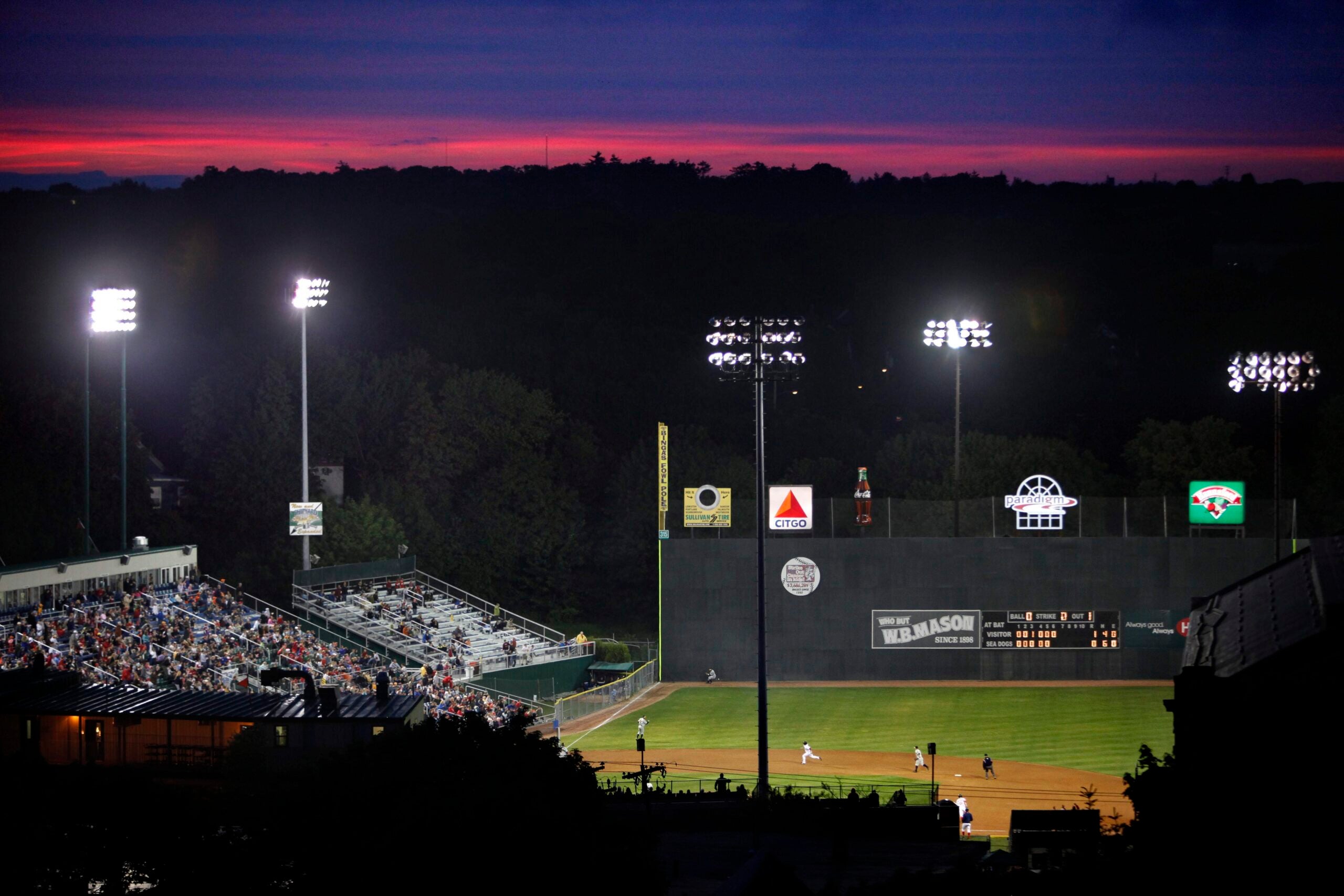 The Portland Sea Dogs are temporarily repurposing their ballpark for ...