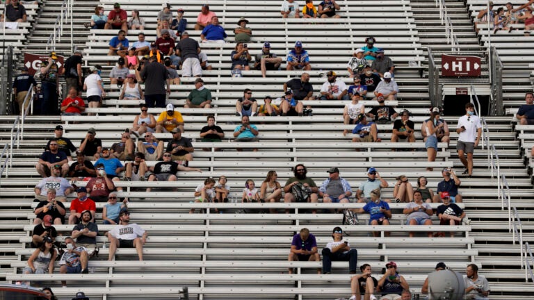 NASCAR hosts largest sporting event crowd since pandemic