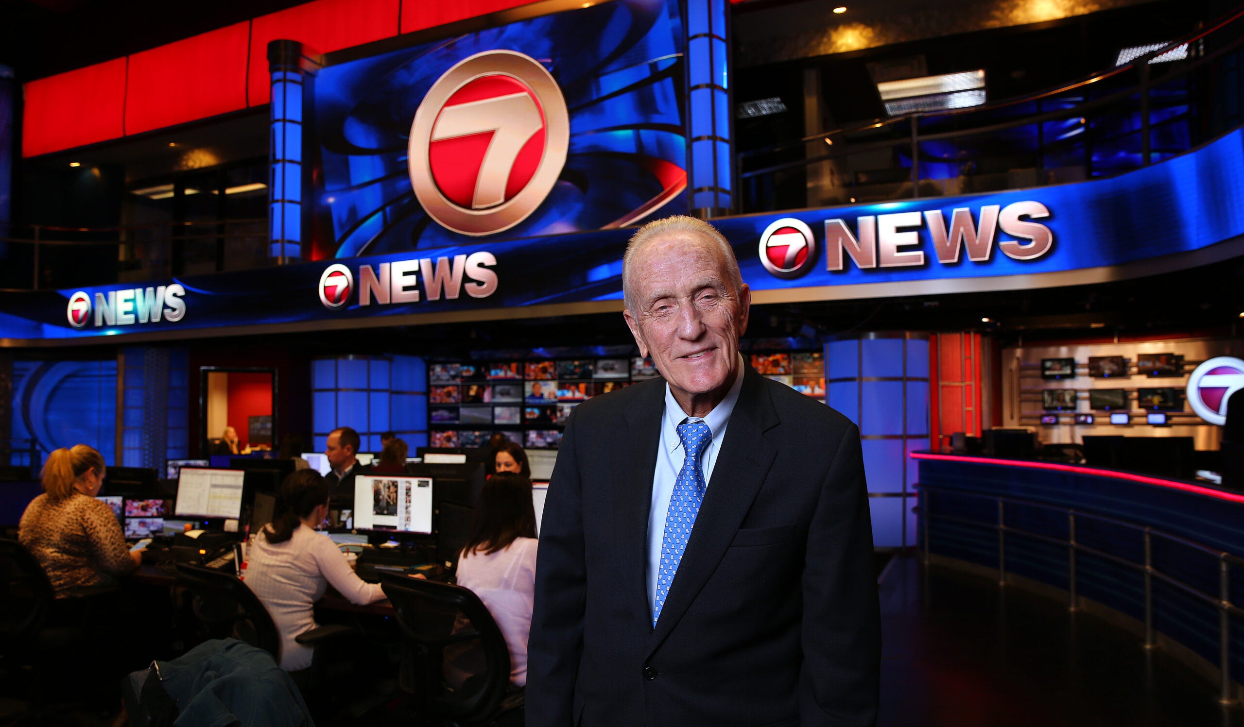 Ed Ansin, local television news pioneer and owner of Channel 7, dies ...