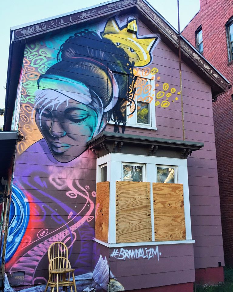 The Jamaica Plain 'Graffiti House' is about to come tumbling down