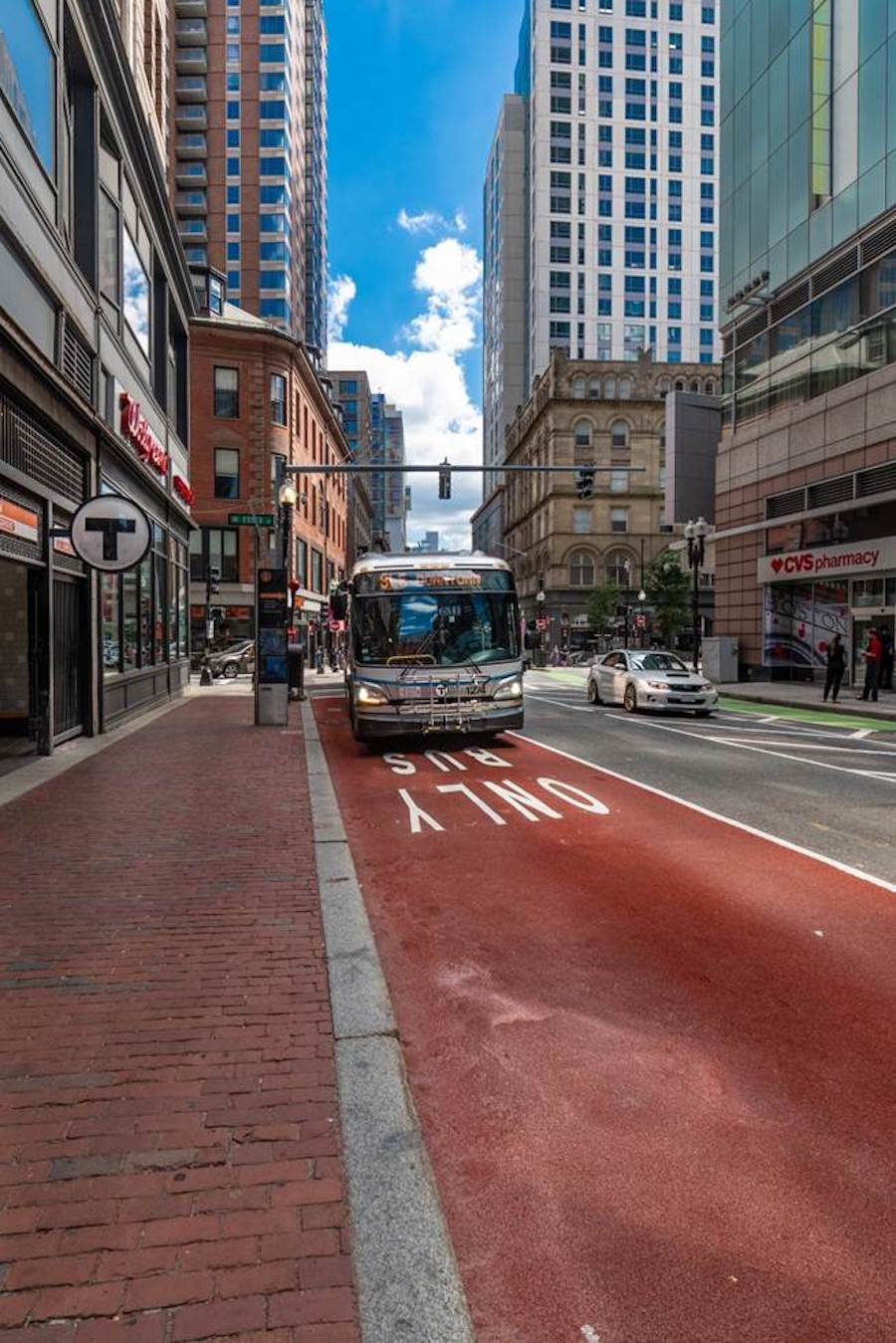 MBTA announces new bus lanes into downtown Boston