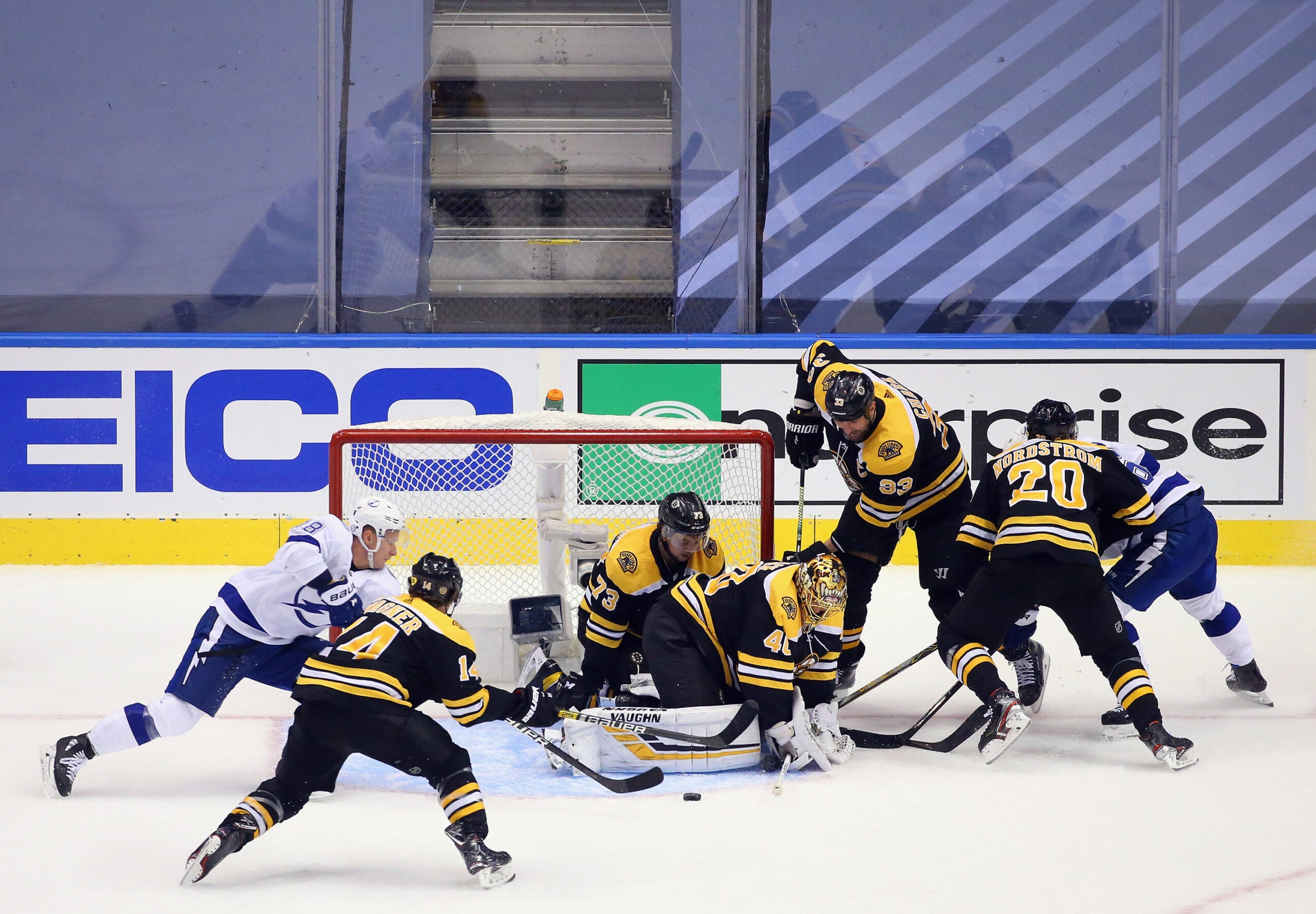 Despite seeing playoff seeding as 'less relevant' in 2020, Bruins still ...