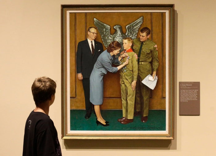 Police officer who posed for iconic Rockwell illustration dies