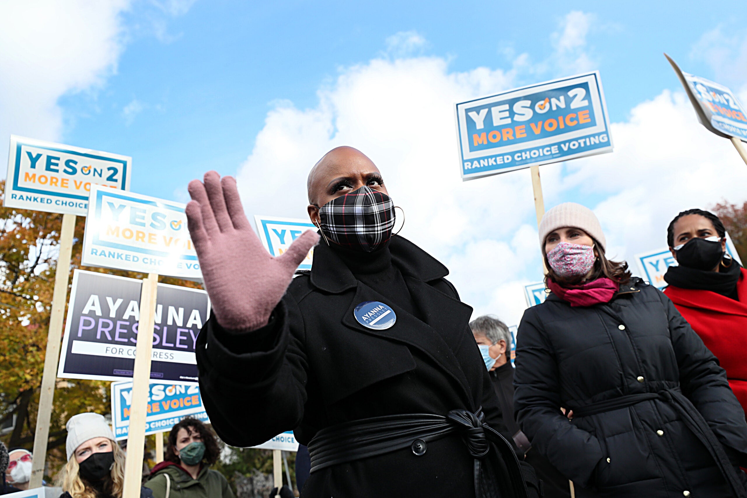 Ayanna Pressley says Baker's 'half measures' don't do enough to address ...