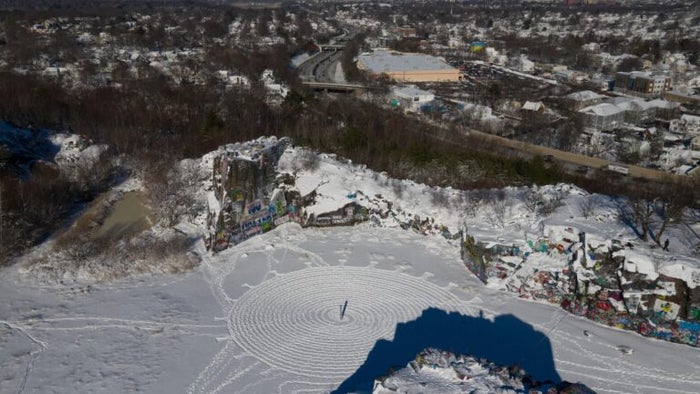 Mysterious monolith pops up in Quincy — this time, with a ‘crop circle’