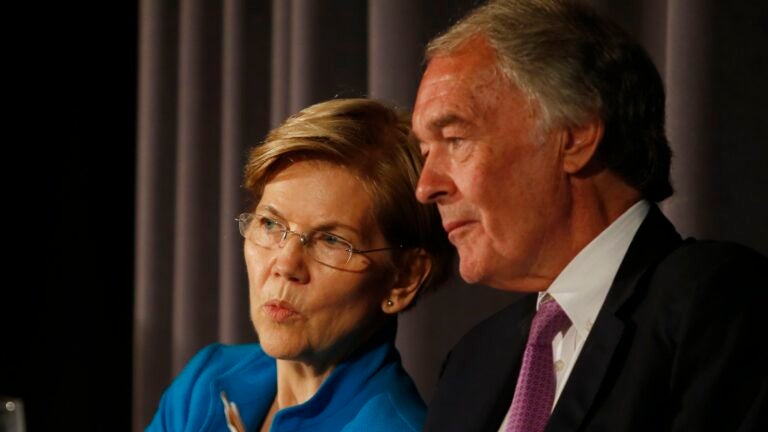 Sen. Elizabeth Warren and Sen. Ed Markey get coronavirus vaccines