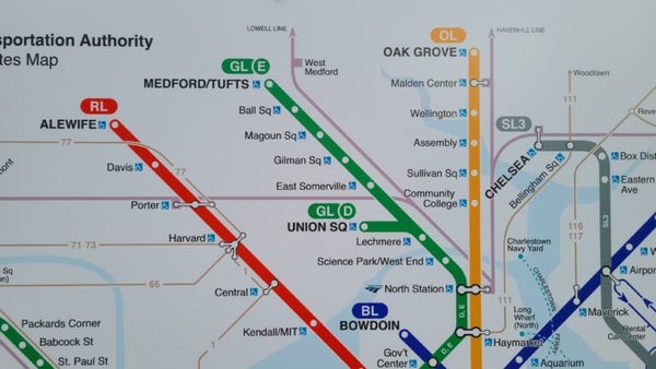 The MBTA is planning to open part of the Green Line Extension this October