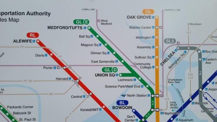 The MBTA is planning to open part of the Green Line Extension this October