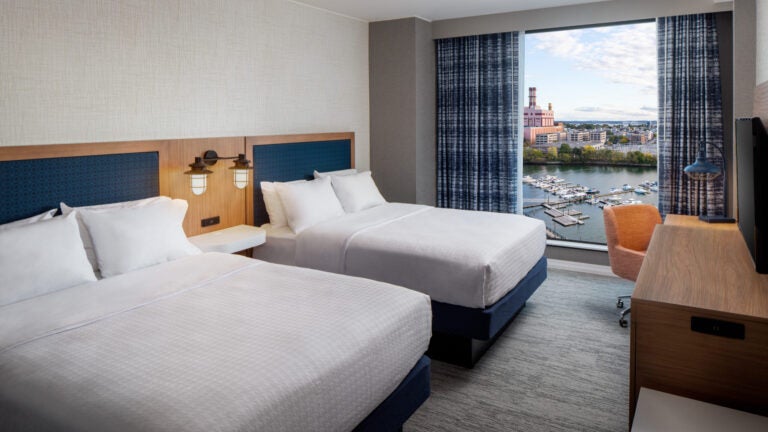 This waterfront hotel just opened in the Seaport District
