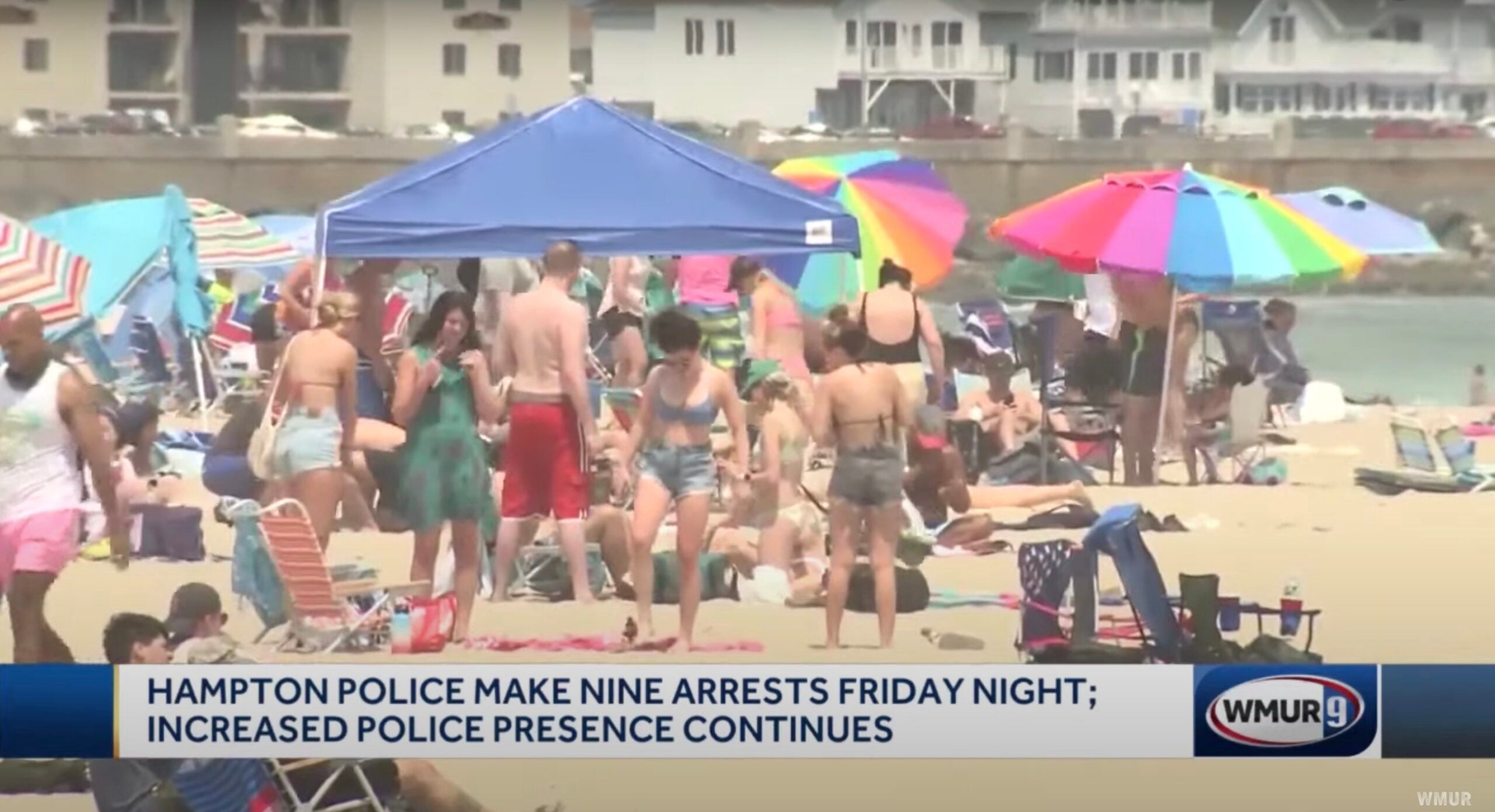 Arrests made at Hampton Beach as police crack down on rowdy crowds