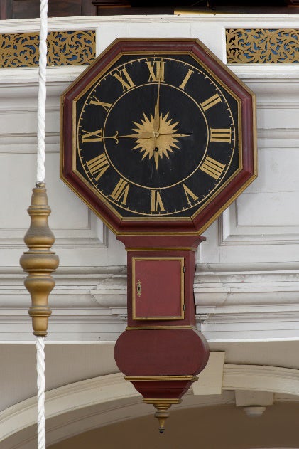 Historic clock refurbished, returned to Old North Church