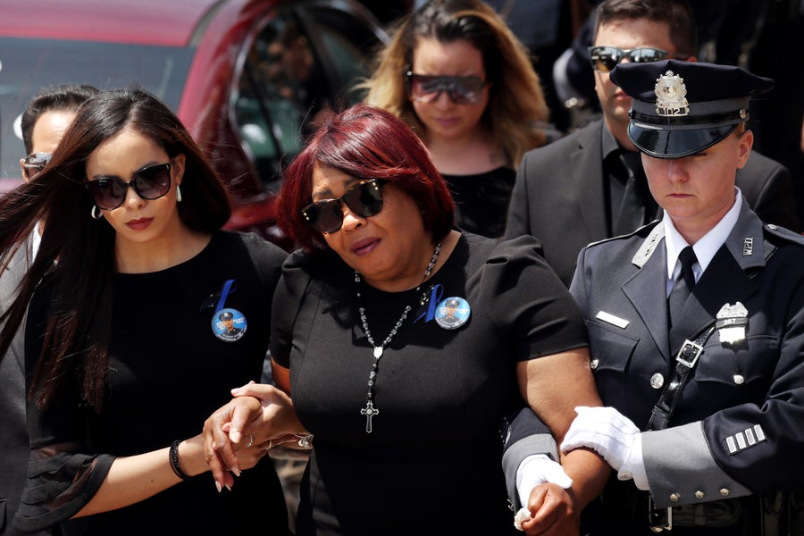 7 powerful photos from Yarmouth Officer Sean Gannon's funeral procession