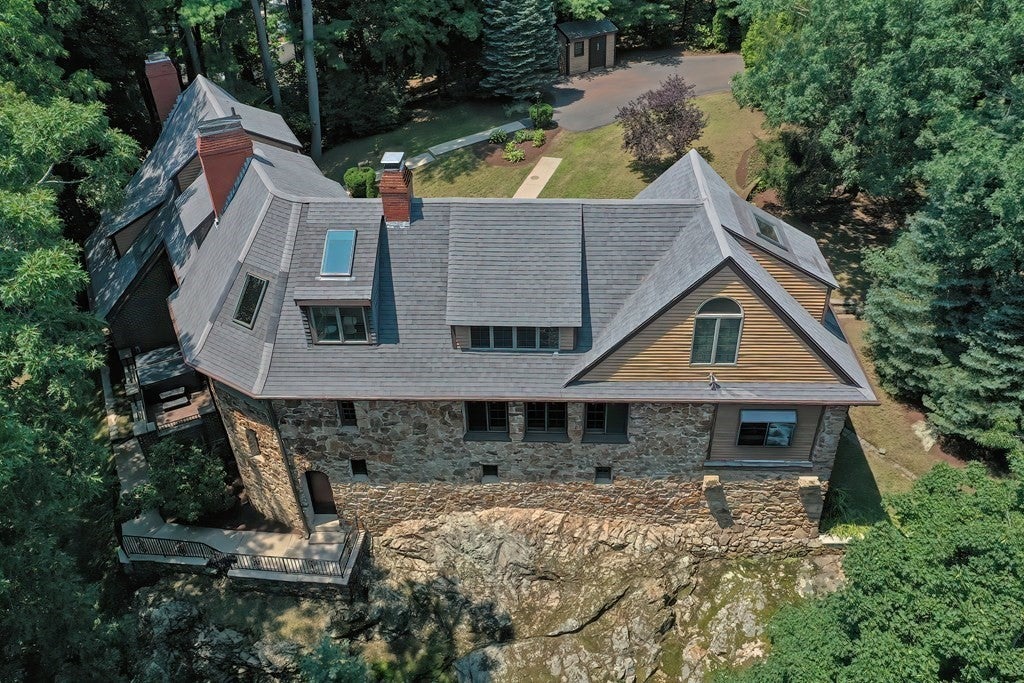 Listed: For $1.24m, a cliffside castle-like home in Franklin