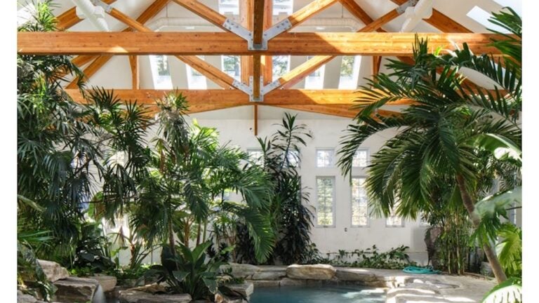 This Clinton, MA, home is on its own private island