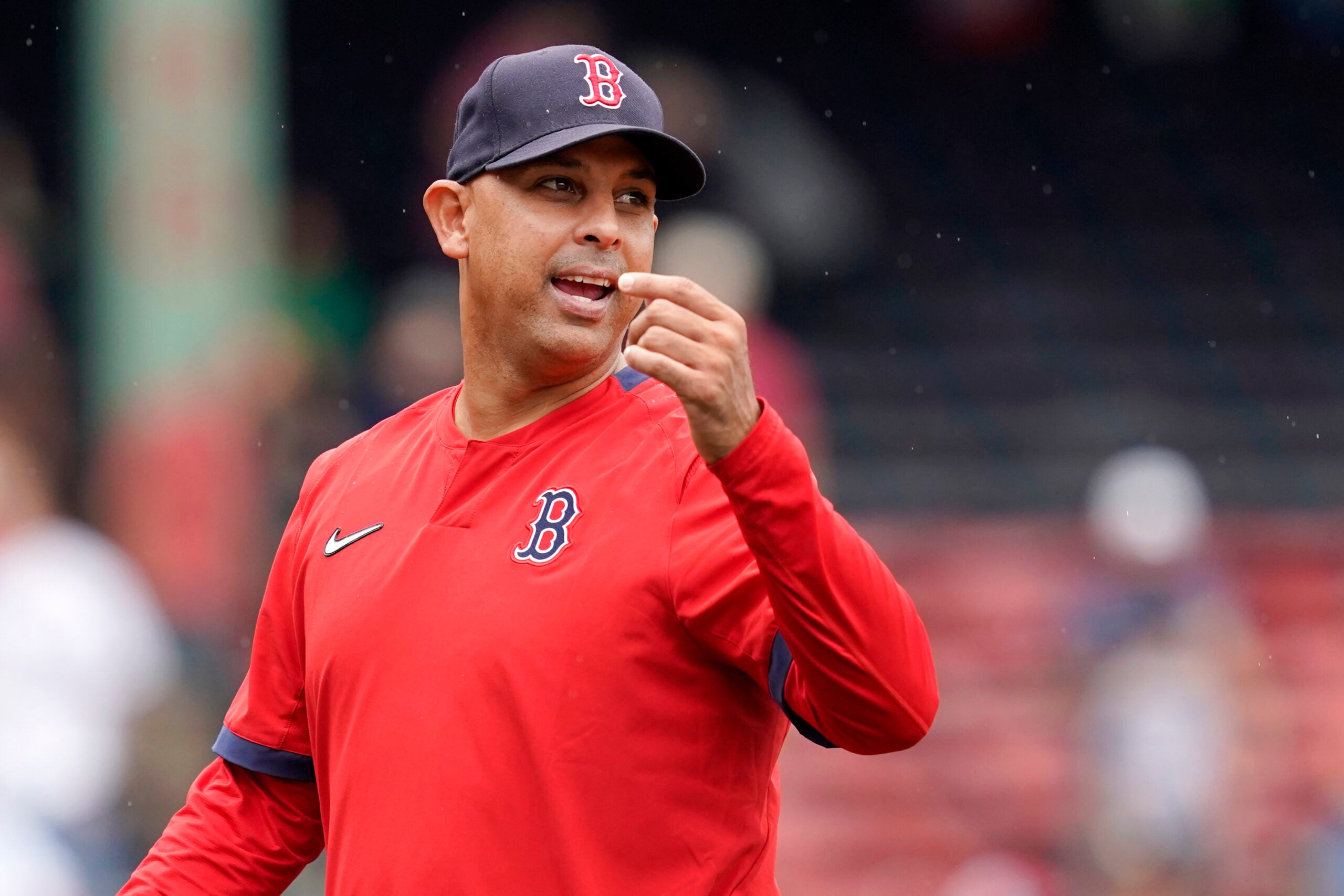 Alex Cora didn't agree with double-play call in Red Sox loss to Angels