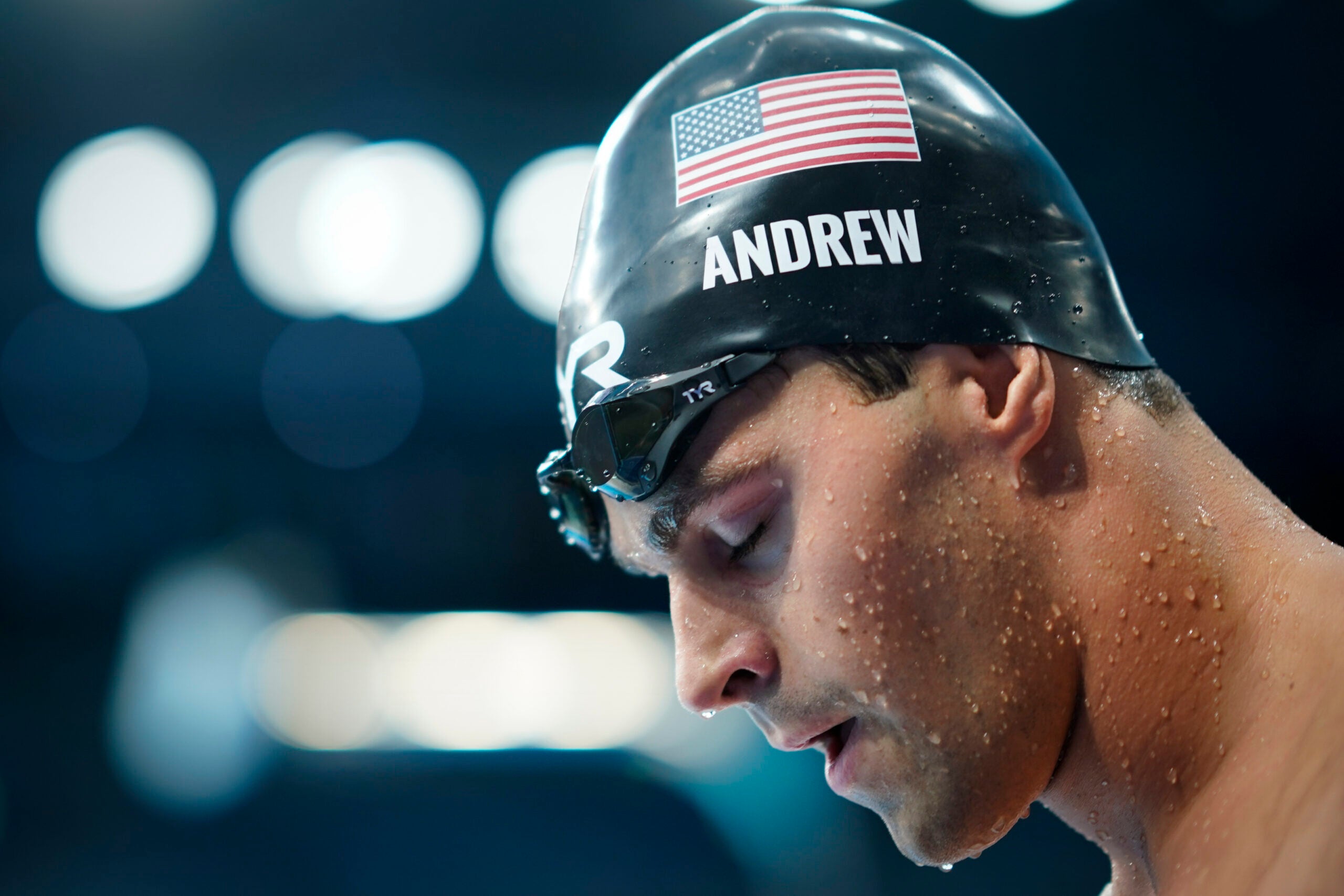 US swimmer Michael Andrew goes maskless behind scenes at Olympics