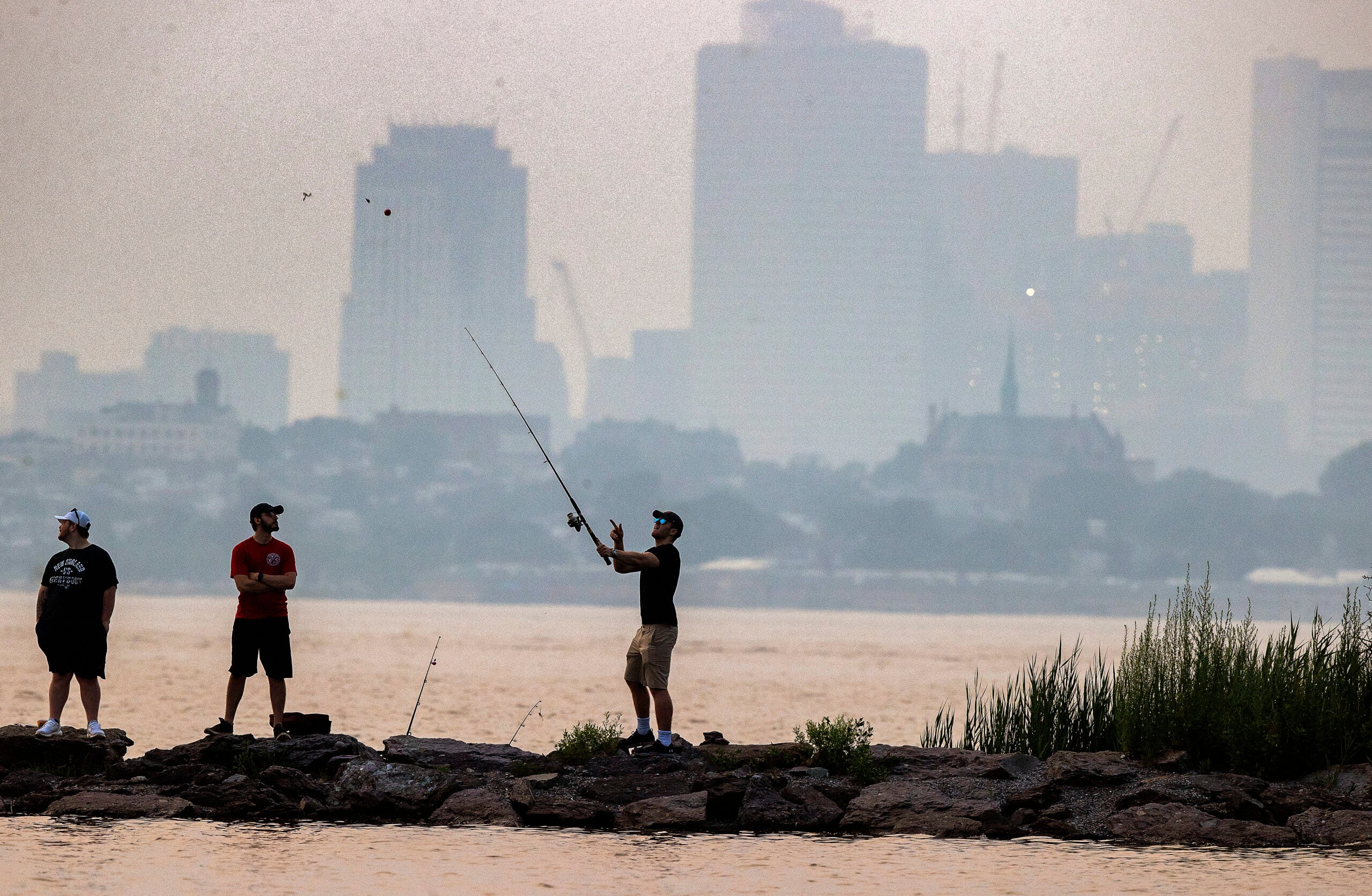 Here’s why Tuesday was such a hazy night in the Northeast