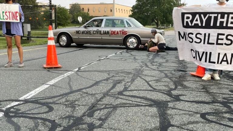 5 people arrested in Cambridge protest at Raytheon over company's ...