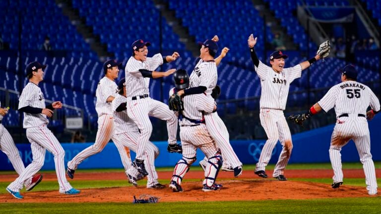 Japan beats the United States 2-0 to win gold medal in baseball