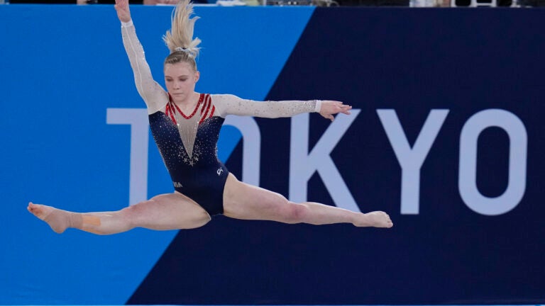 American Gymnast Jade Careys Long Road To The Olympics Ends With Gold
