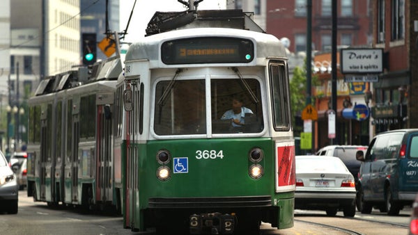 Why does the Green Line run at street-level?