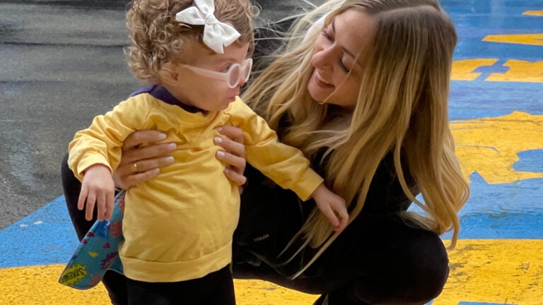 Emily Spadafora is running for her daughter and Boston Children's Hospital