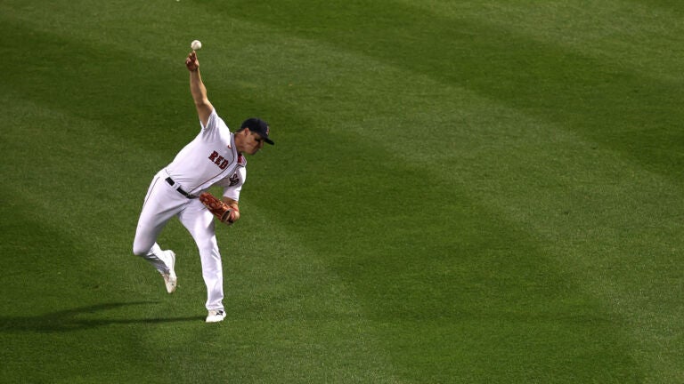 Hunter Renfroe named a Gold Glove finalist among AL right fielders