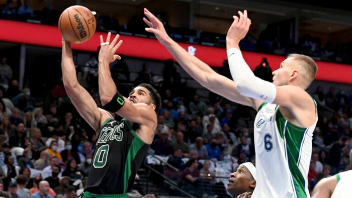 Jayson Tatum on early shooting struggles: 'Just trying to figure it out'