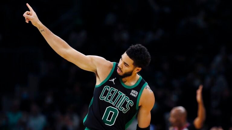 How Jayson Tatum's scoring approach has changed over 3-game, 30-point ...