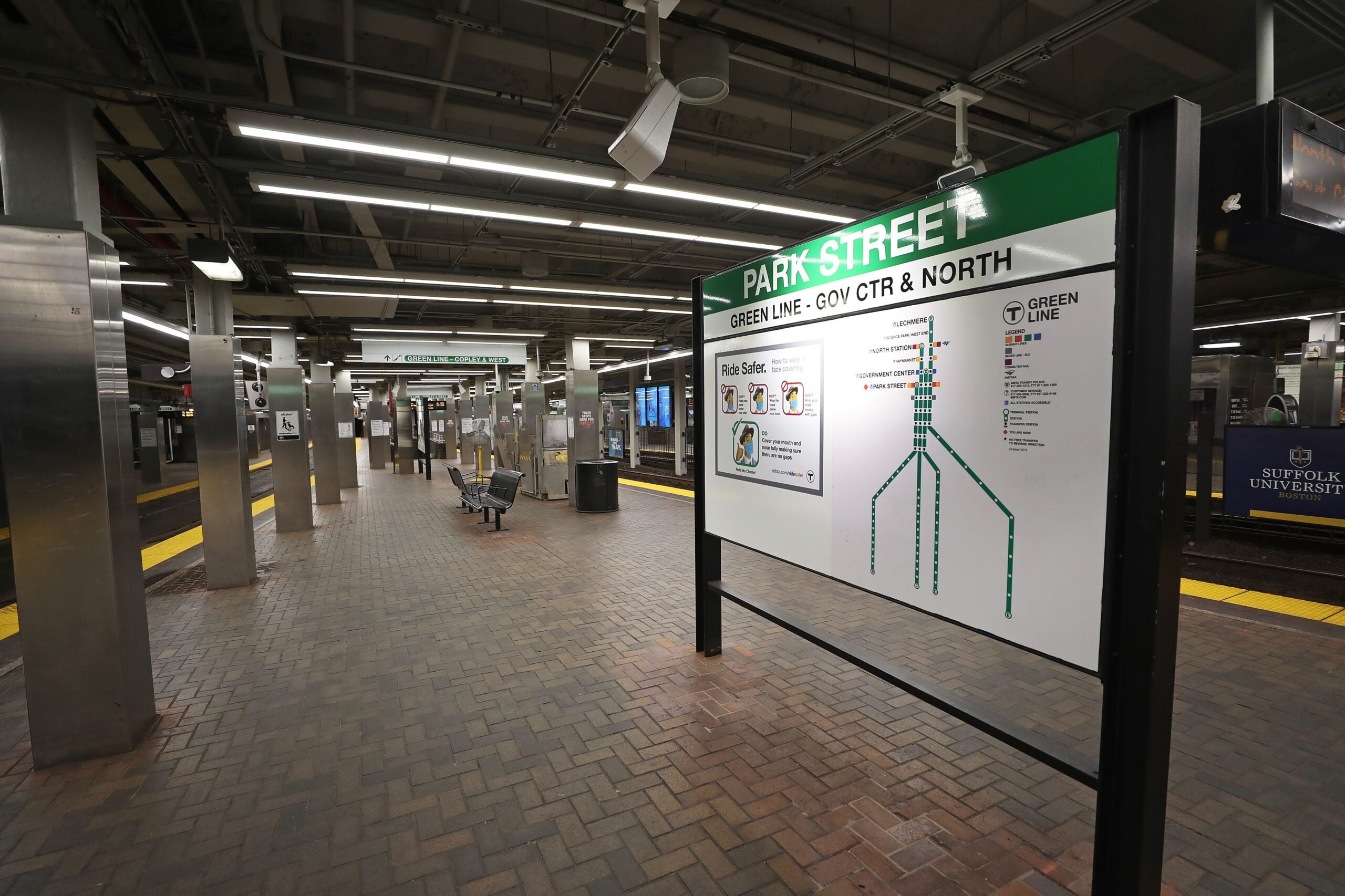 Green Line service resumes after train stops short