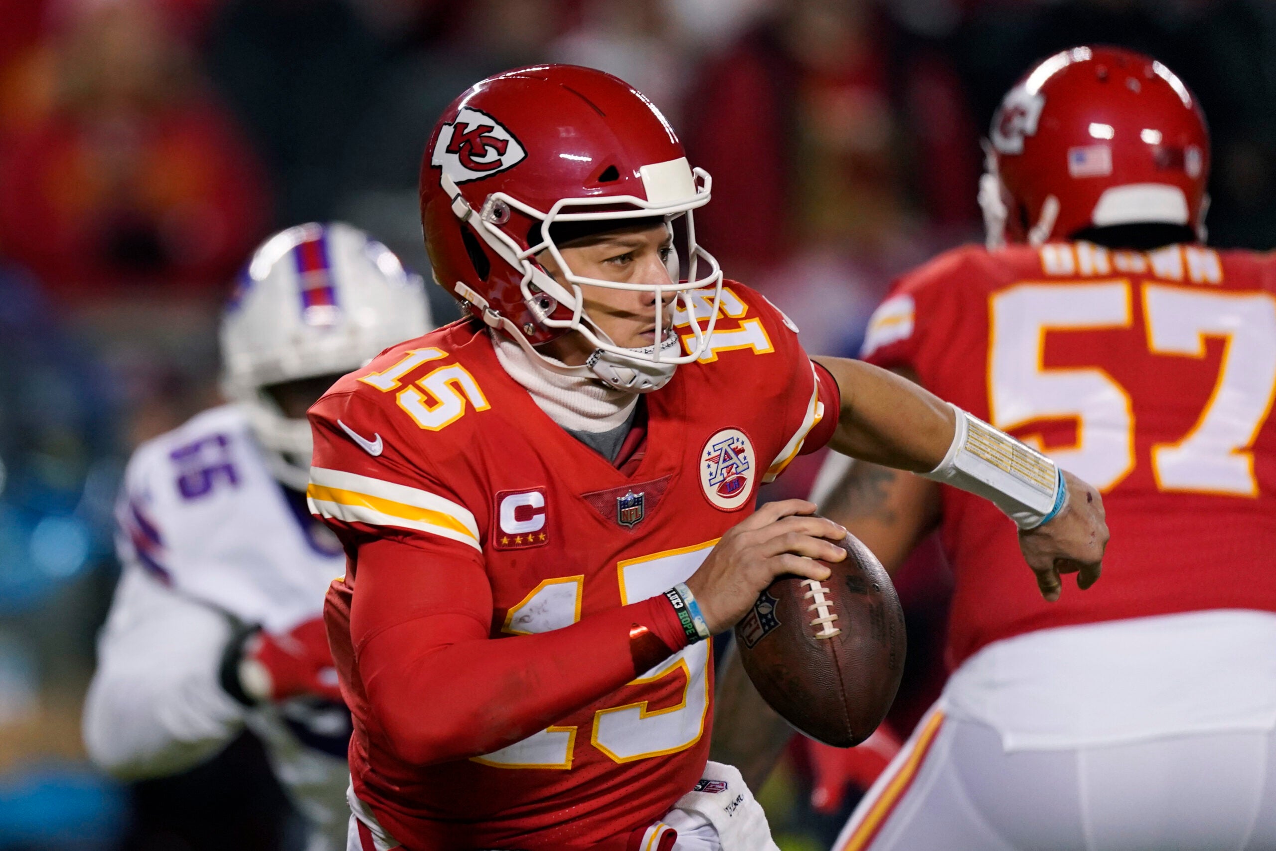 Chiefs rally past Buffalo in OT 42-36 in wild playoff game