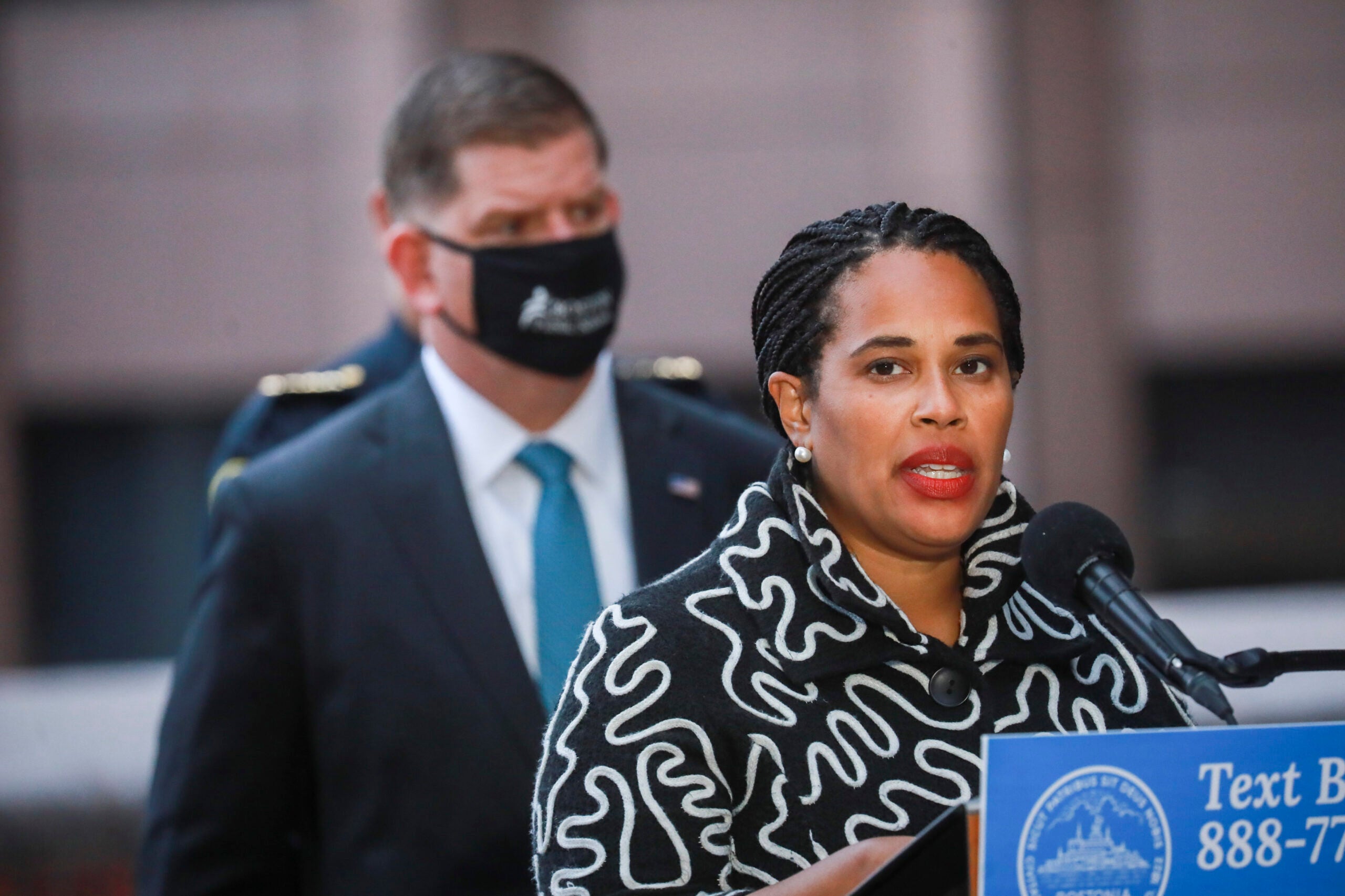 Tanisha Sullivan, attorney and NAACP Boston president, announces ...