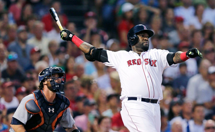 David Ortiz explained how he got the 'Big Papi' nickname to Stephen Colbert