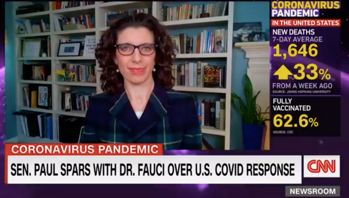 Video: Dr. Megan Ranney reacts to Fauci calling out Rand Paul