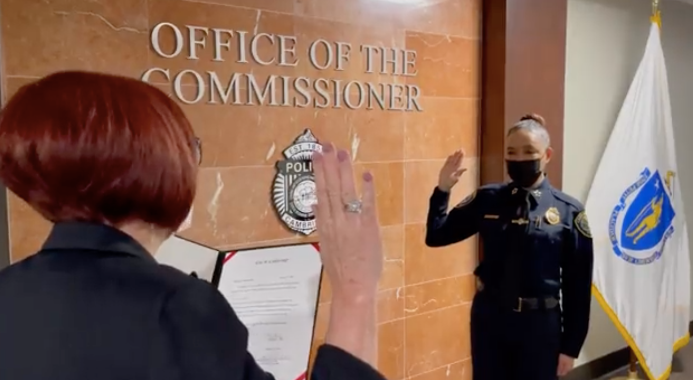 Woman named to lead Cambridge police for first time