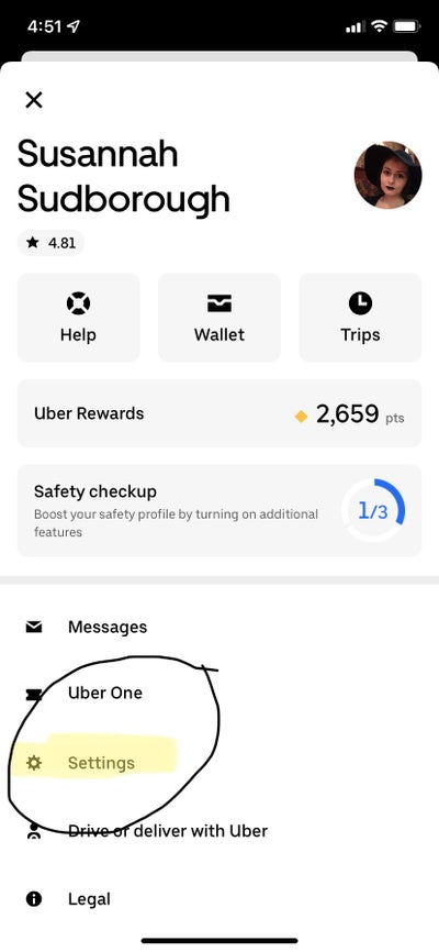 You can now see the breakdown of your Uber ratings. Here's how to get ...