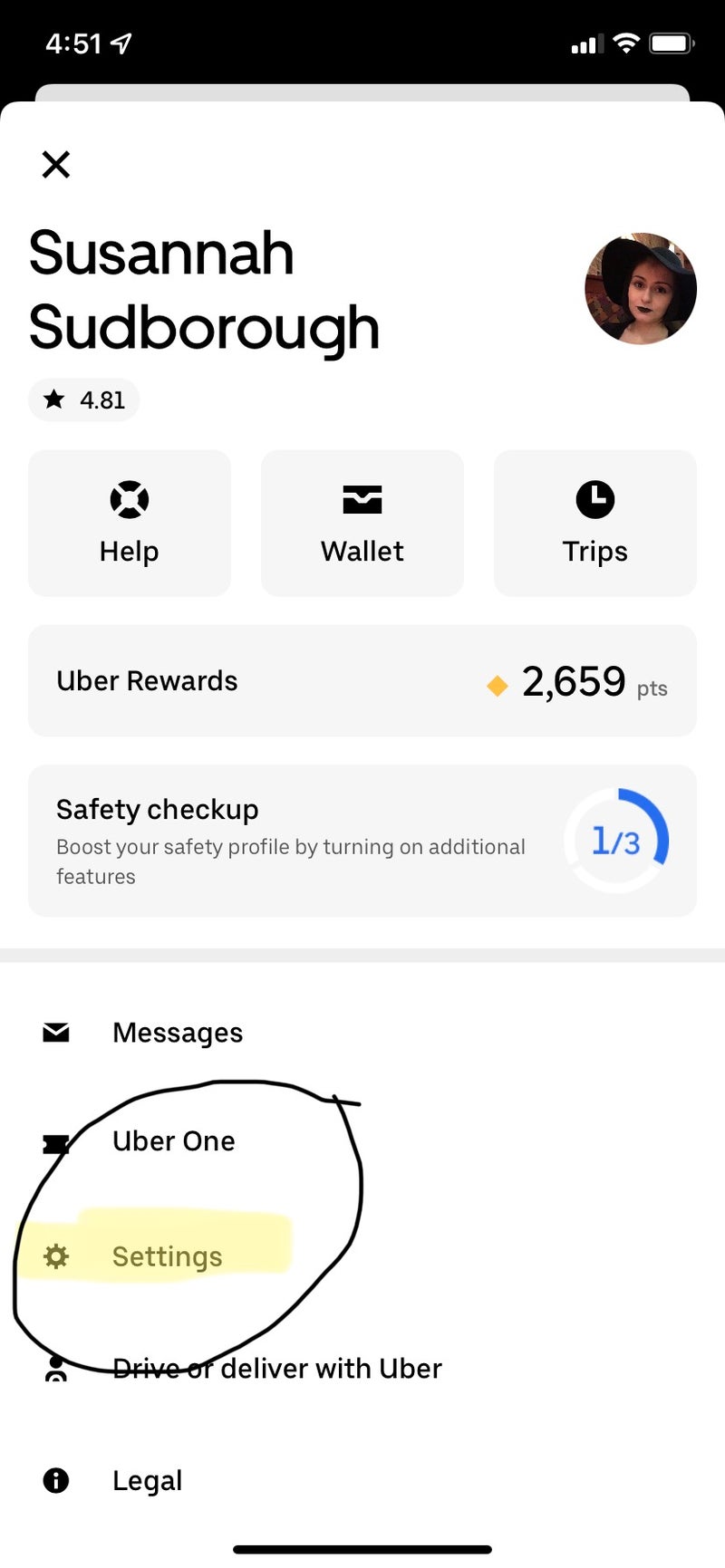 You can now see the breakdown of your Uber ratings. Here's how to get ...
