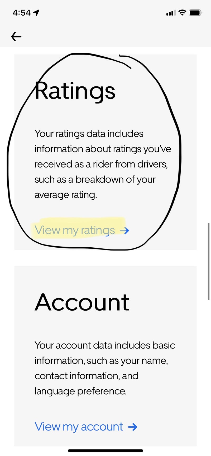 You can now see the breakdown of your Uber ratings. Here's how to get ...