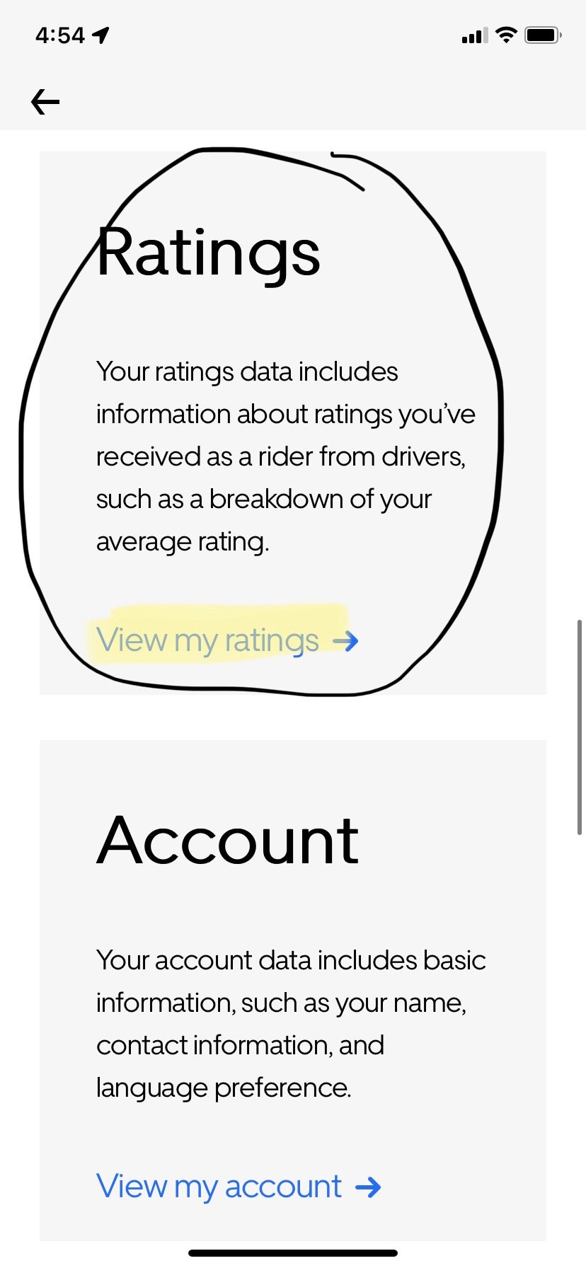 You can now see the breakdown of your Uber ratings. Here's how to get ...