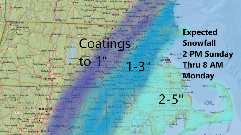 More snow coming Sunday afternoon and overnight
