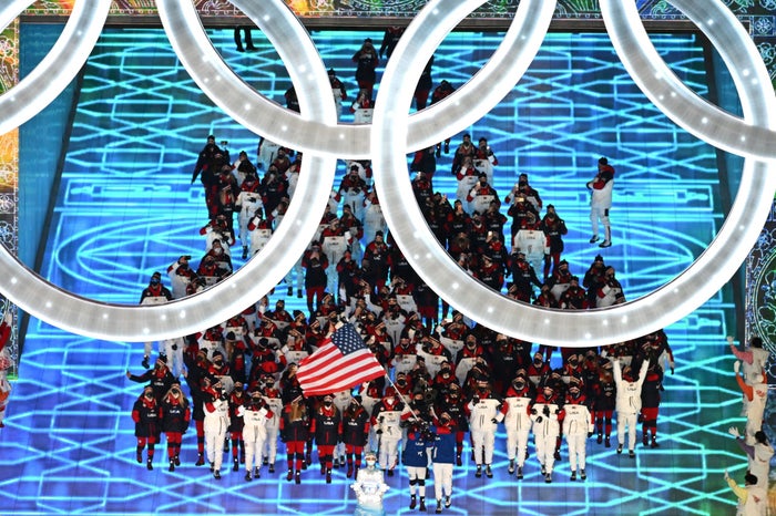 22 photos from the opening ceremony of the 2022 Beijing Olympics