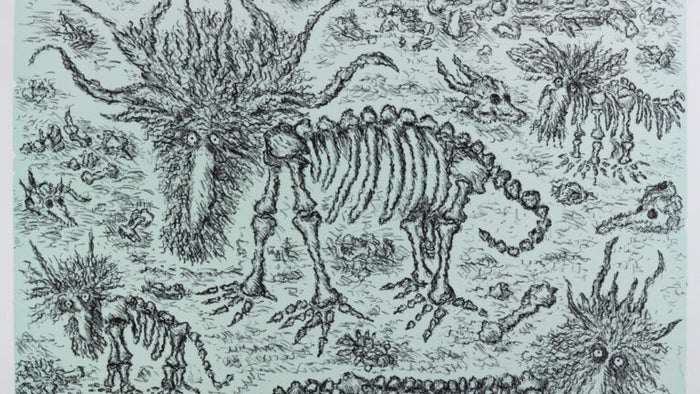 See PEM’s new exhibit 'Down to the Bone: Edward Koren and Stephen Gorman'