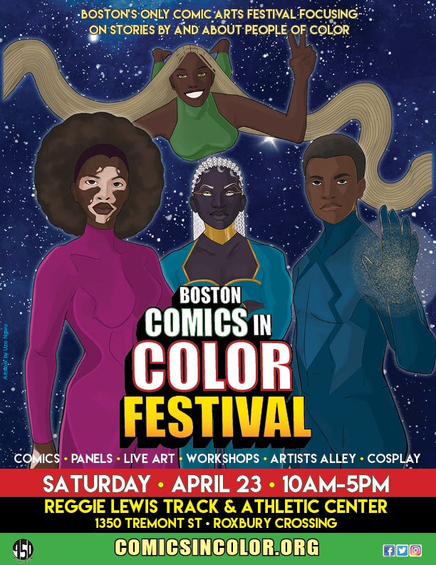 Meet comics creators of color in person at Boston Comics in Color ...